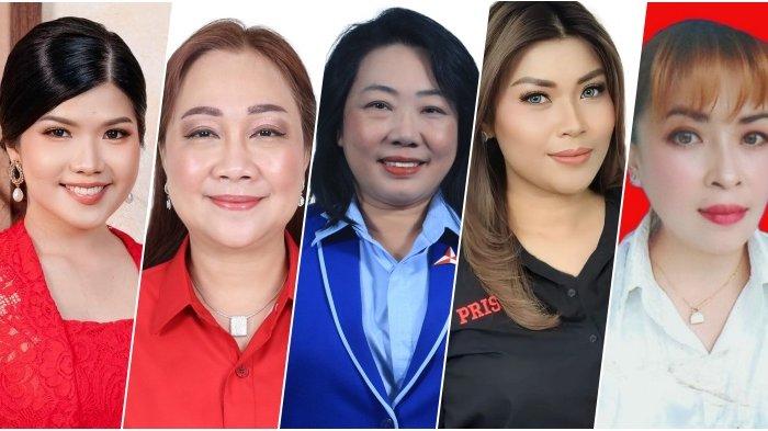 5 Caleg Cantik DPRD Manado Dapil Wenang-Wanea Peraih Suara Terbanyak Sementara - Tribunmanado.co.id
