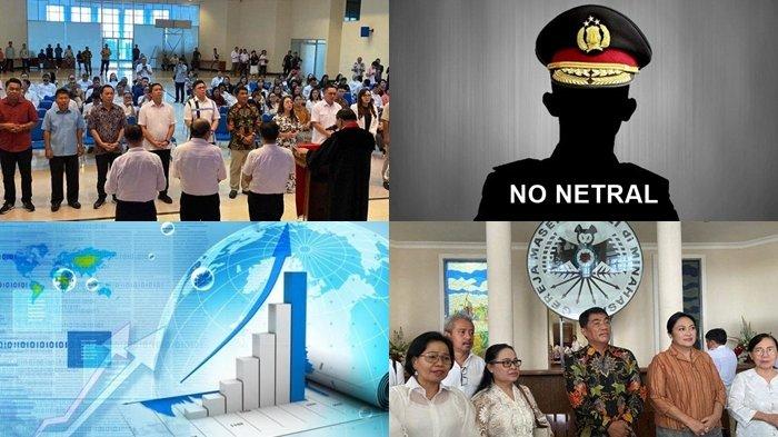 5 Berita Populer Sulawesi Utara: Cagub Ibadah Bersama, Polisi Tak Netral, Ekonomi Sulut ...