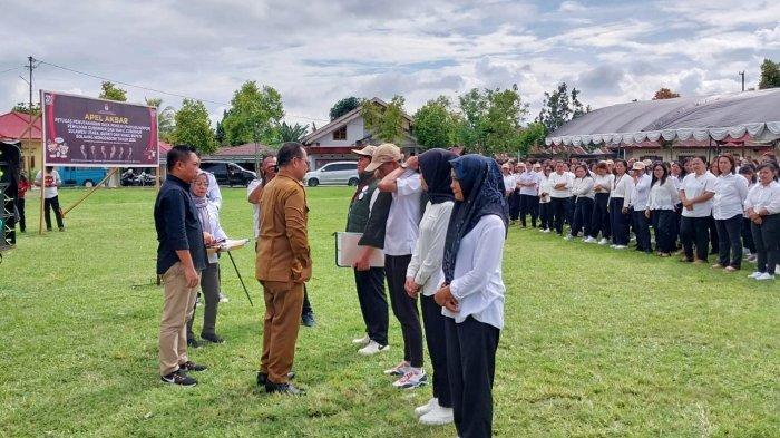 721 Pantarlih Bolmong Bolmong Sulawesi Utara Dilantik KPU saat Apel ...