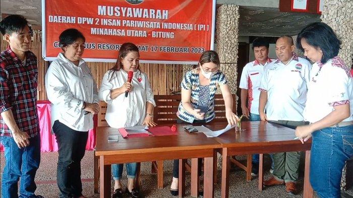 Dr Magdalena Wullur Terpilih Aklamasi Ketua DPW Insan Pariwisata Minut ...