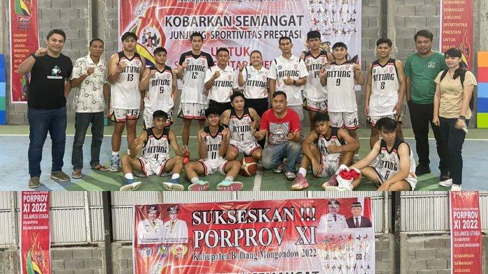 Final Dini di Laga Semifinal Basket Putra Porprov Sulut 2022, Kota Bitung vs Kota Manado ...