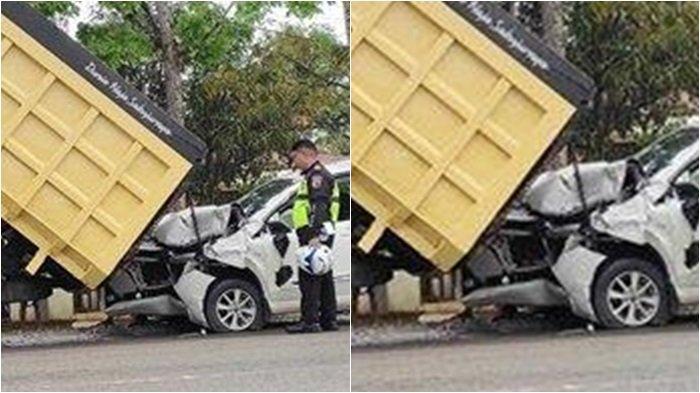 Kecelakaan Maut Pukul 15 30 Wita Seorang Pemotor Tewas Mobil Avanza