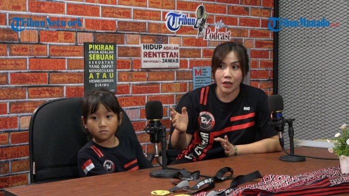 Sosok Anggrainy Bibisa, Atlet Renang Cilik Kotamobagu Sulawesi Utara ...