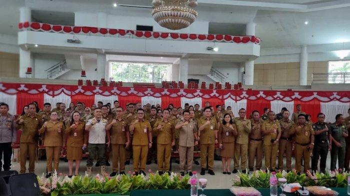 Apel Pimpinan Kecamatan Pemprov Sulut Berlangsung di Ruang Mapalus ...