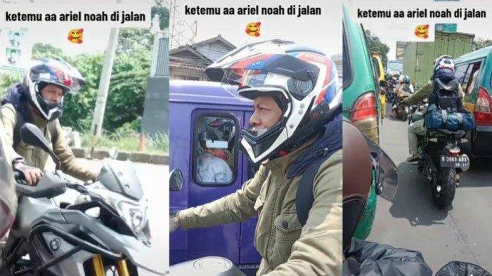Heboh Ariel NOAH Mudik Naik Motor, Rela Macet-macetan, Netizen: Aku ...