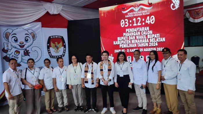 KPU Minsel Sulawesi Utara Nyatakan Berkas Asiano Gemmy Kawatu dan ...