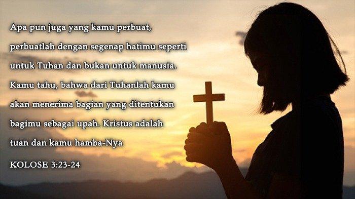 10 Ayat Alkitab Tentang Pekerjaan - Tribunmanado.co.id