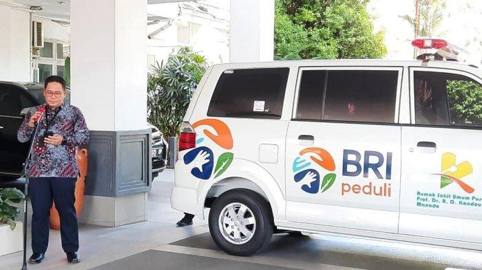 BRI Peduli Serahkan Bantuan Satu Unit Ambulance ke RSUD Prof Kandou ...