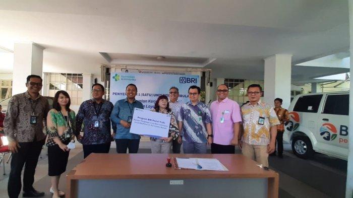 BRI Peduli Serahkan Bantuan Satu Unit Ambulance ke RSUD Prof Kandou ...