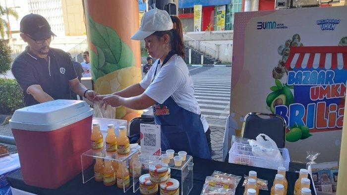 Bazaar UMKM BRIlian, BRI RO Manado Perluas Akses Pasar UMKM Binaan - Tribunmanado.co.id