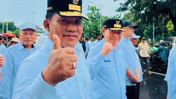 Ikut Gladi Bersih, Paslon Gubernur Wagub Sulut Terpilih YSK-Victor ...