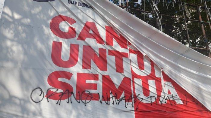 Vandalisme Terhadap Baliho Capres Caleg di Manado Marak, Salah Satu ...