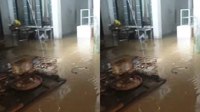 Komplek Pasar Ratahan Mitra Diterjang Banjir, Dagangan Warga Hingga ...