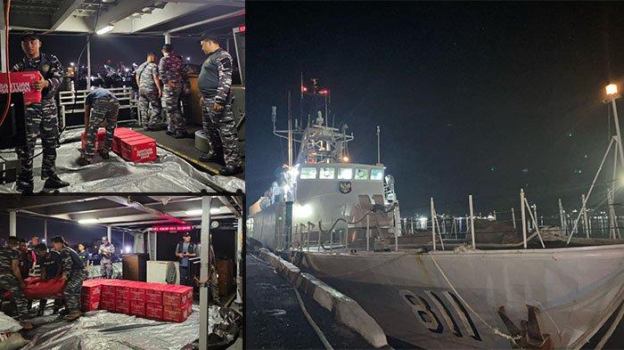 KRI Kakap-811 Bawa Bantuan Kemensos RI ke Lokasi Bencana Erupsi Gunung ...