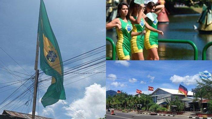 Kisah Ebi, Cewek Manado yang Kibarkan Bendera Brasil 24 Meter di Karame ...