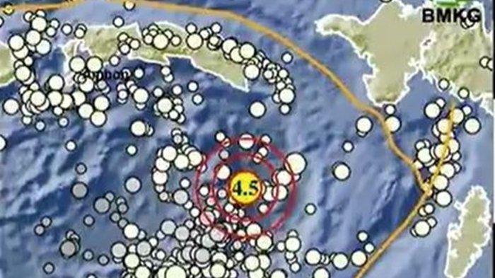 Gempa Bumi Siang Ini Sabtu 18 Januari 2025, Info BMKG Baru Saja Guncang Laut Maluku Tenggara ...