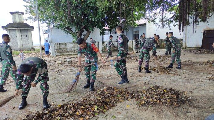 Koramil 1301-10 Gelar Aksi Bersih-Bersih Pesisir Pantai Kepulauan ...