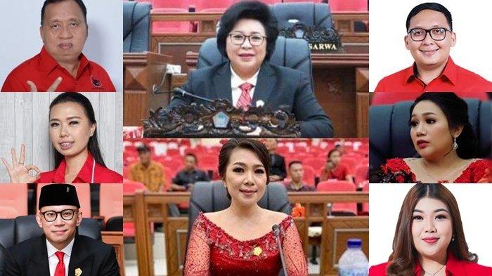 8 Caleg PDIP Dapil Minahasa Tomohon, Ada 6 Petahana, Dondokambey dan Pioh Jadi Vote Getter ...