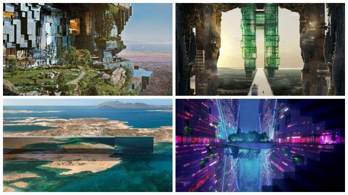 Canggih dan Megahnya Kota Neom, Proyek Masa Depan Putra Mahkota Arab ...