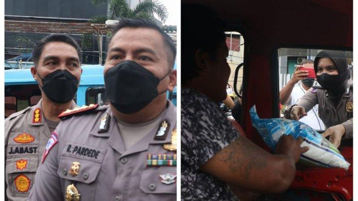 500 Kantong Beras Dibagikan Polda Sulut untuk Sopir Angkot, Pardede ...