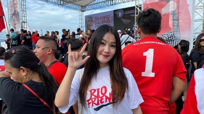 Cewek Manado, Leony Kalangit Optimis Paslon Ganjar - Mahfud Menang Satu Putaran - Tribunmanado.co.id