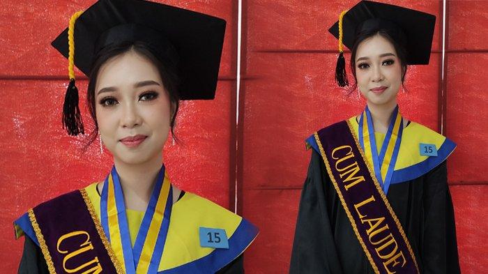 Cewek Manado Kezia Gabriela Wowiling Bersyukur Raih Predikat Cumlaude Di Wisuda Unsrat Manado