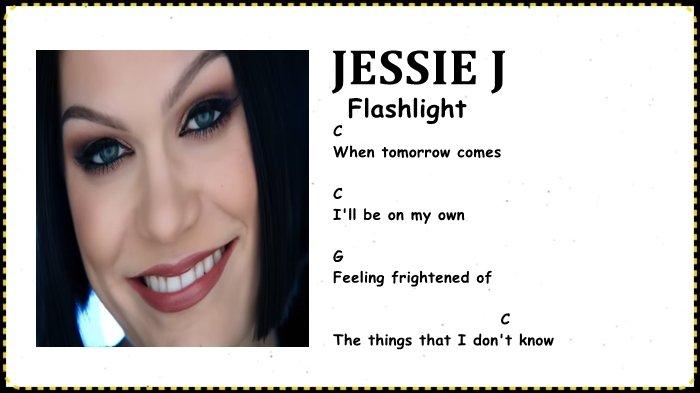 Chord Flashlight - Jessie J - Kunci Gitar C - Tribunmanado.co.id