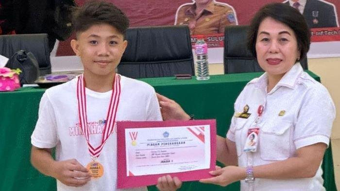 Sosok Cristian Pangkey, Siswa MIS Raih Juara 1 Cabor Karate O2SN ...
