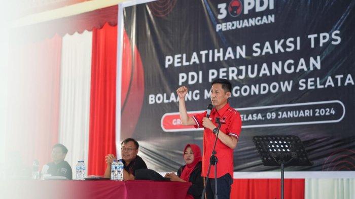 PDIP Bolsel Gelar Pelatihan Saksi TPS untuk Pemilu 2024 - Tribunmanado.co.id
