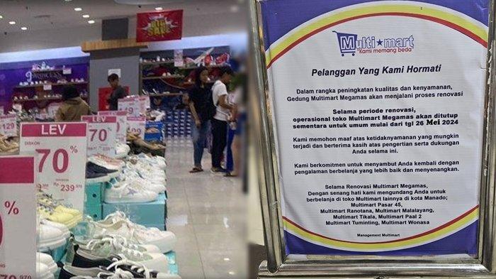 Daftar Gerai Multi Mart yang Masih Beroperasi di Kota Manado, Di ...