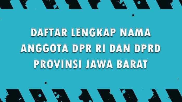 Daftar Lengkap Nama Anggota DPR dan DPRD Provinsi Jawa Timur yang Terpilih - Tribunmanado.co.id