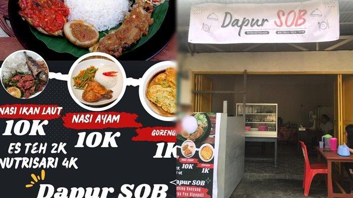 Dapur SOB, Rumah Makan di Manado 'Harga Murah Rasa Tak Murahan', Nasi ...