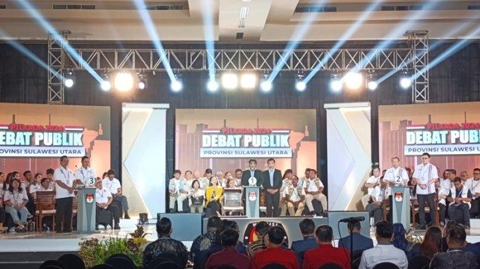 Debat Publik Pilgub Sulawesi Utara Tuntas, KPU: Silahkan Masyarakat Nilai Visi Misi dan Program ...