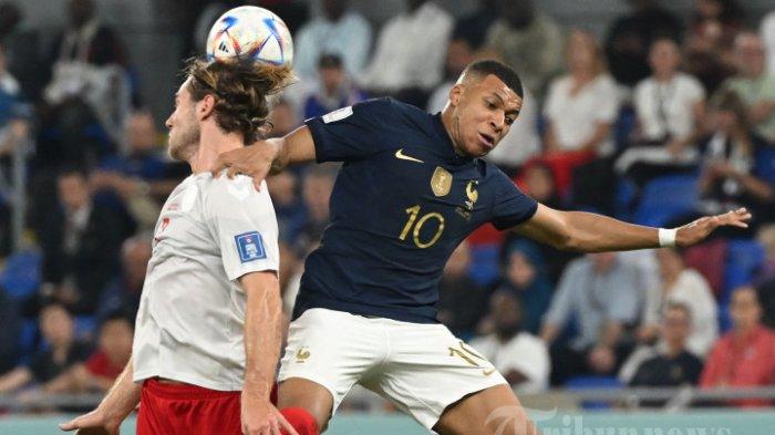 Hasil Prancis vs Denmark, Brace Kylian Mbappe Bawa Les Bleus ke Babak 16 Besar Piala Dunia 2022 ...