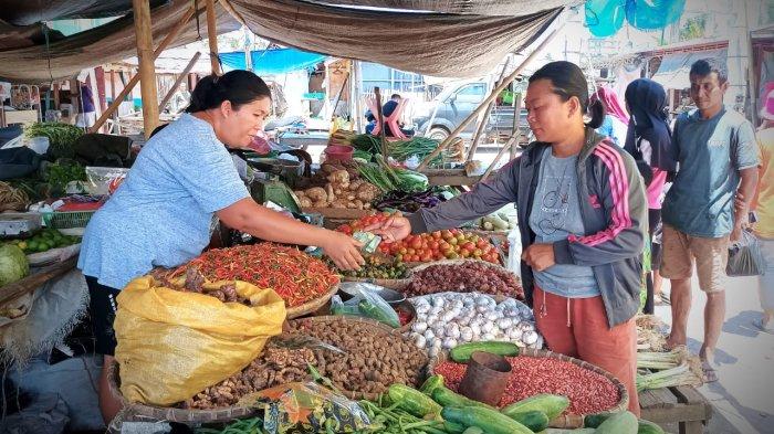 Jelang Lebaran, Ini Daftar Harga Bahan Pokok di Pasar Tumpaan Minsel ...