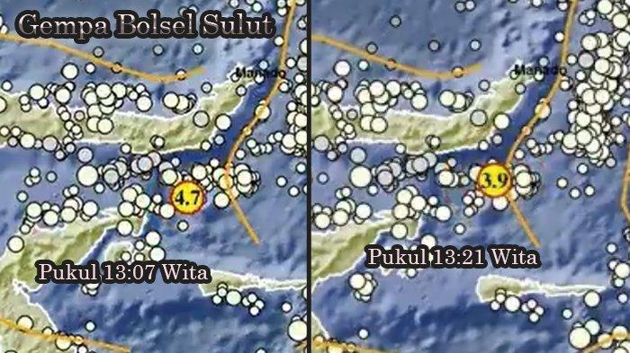 Bolsel Sulawesi Utara Diguncang Gempa Siang Ini Senin 7 Agustus 2023, Cek Titik Pusatnya, Info ...