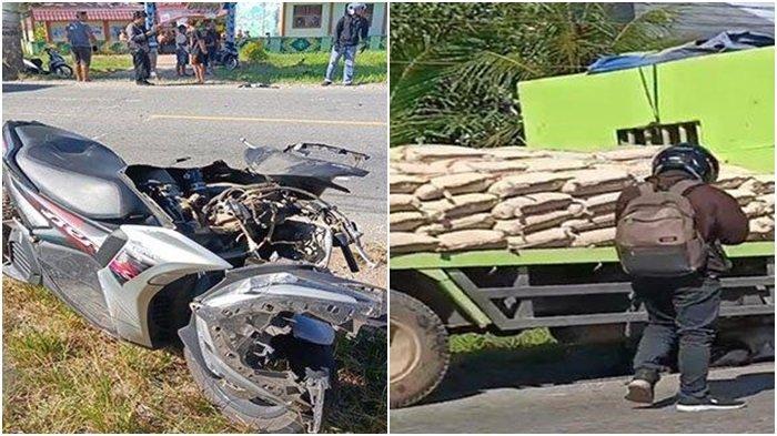Kecelakaan Maut, 2 Wanita Tewas, Motor Tabrakan dengan Truk - Halaman all - Tribunmanado.co.id