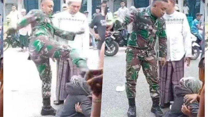 Fakta Sebenarnya soal Video Viral Anggota TNI Tendang Kepala Warga di Sumatera Utara - Halaman ...