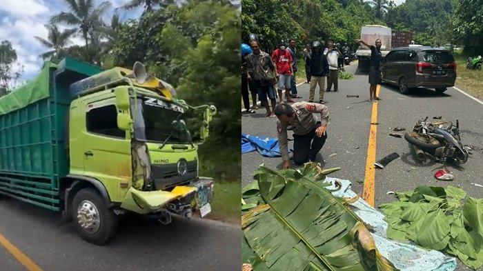 Fakta Baru Kecelakaan Maut di Bolmong Sulut, Terungkap Kronologi Tabrakan Motor vs Truk ...