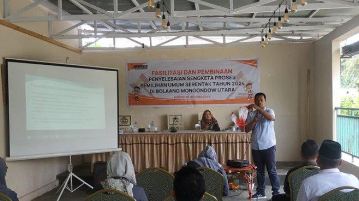 Bawaslu Bolmut Sulawesi Utara Sosialisasi Penyelesaian Sengketa Pemilu ...