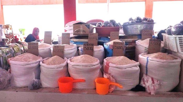 Harga Beras Turun di Pasar Bersehati Manado Sulawesi Utara, Pedagang Senang - Tribunmanado.co.id