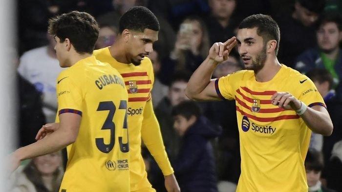 Hasil Liga Spanyol Real Betis vs Barcelona, Blaugrana Menang 4-2 ...