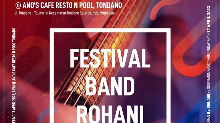Sambut Paskah 2023, Festival Band Rohani Bakal Hentak Kota Tondano ...