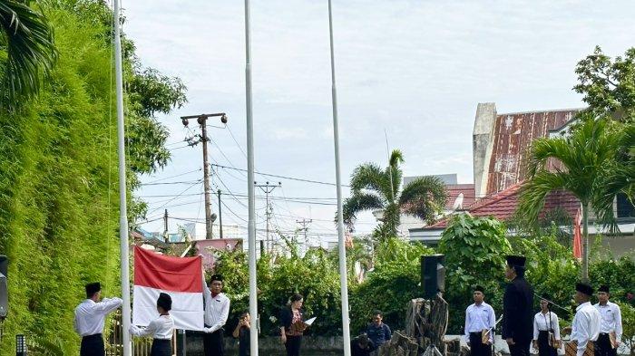Maknai HUT ke-78 RI, Gran Puri Manado Sulawesi Utara Gelar Upacara ...