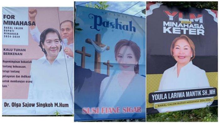 3 Srikandi Siap Bertarung di Pilkada Minahasa 2024, Berikut Sosoknya - Tribunmanado.co.id