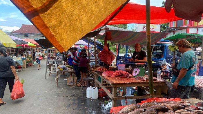 Foto Suasana Pasar Karombasan Kota Manado Sulawesi Utara H-1 Jelang ...