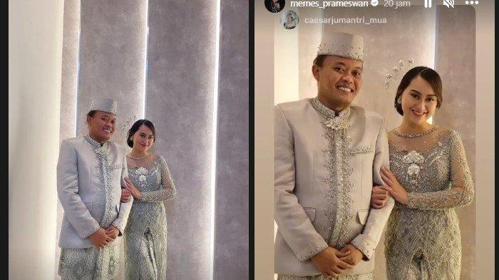Sosok Memes Prameswari, Viral Foto Pakaian Pengantin Dengan Sule ...