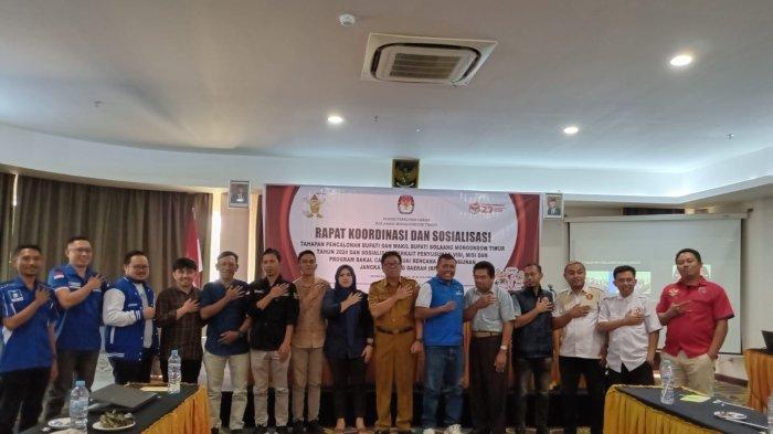 Sambut Pilkada 2024, KPU Boltim Sulawesi Utara Sosialisasikan Tahapan Calon Pilbup 2024 ...