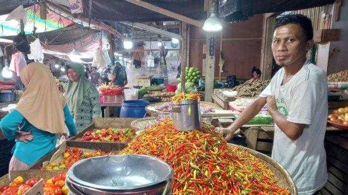 Ramadan 2025, Harga Cabai Rawit di Pasar Girian Bitung Sulawesi Utara ...