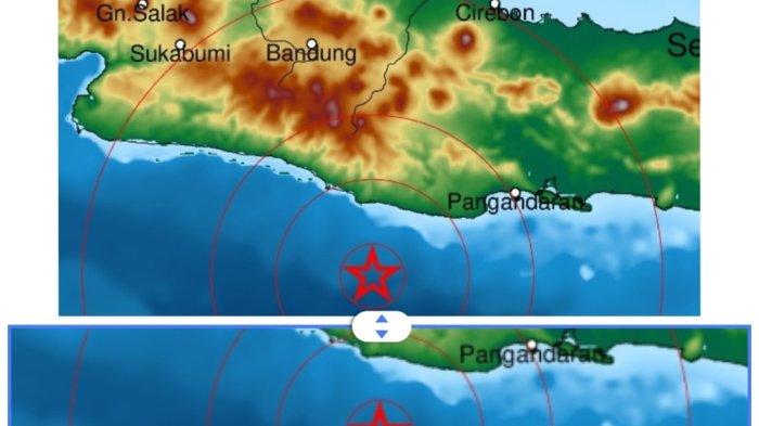Info BMKG: Gempa Malam Ini di Jawa Barat - Tribunmanado.co.id